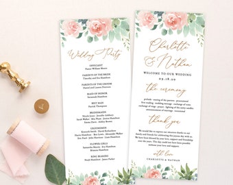 Wedding programs | Etsy