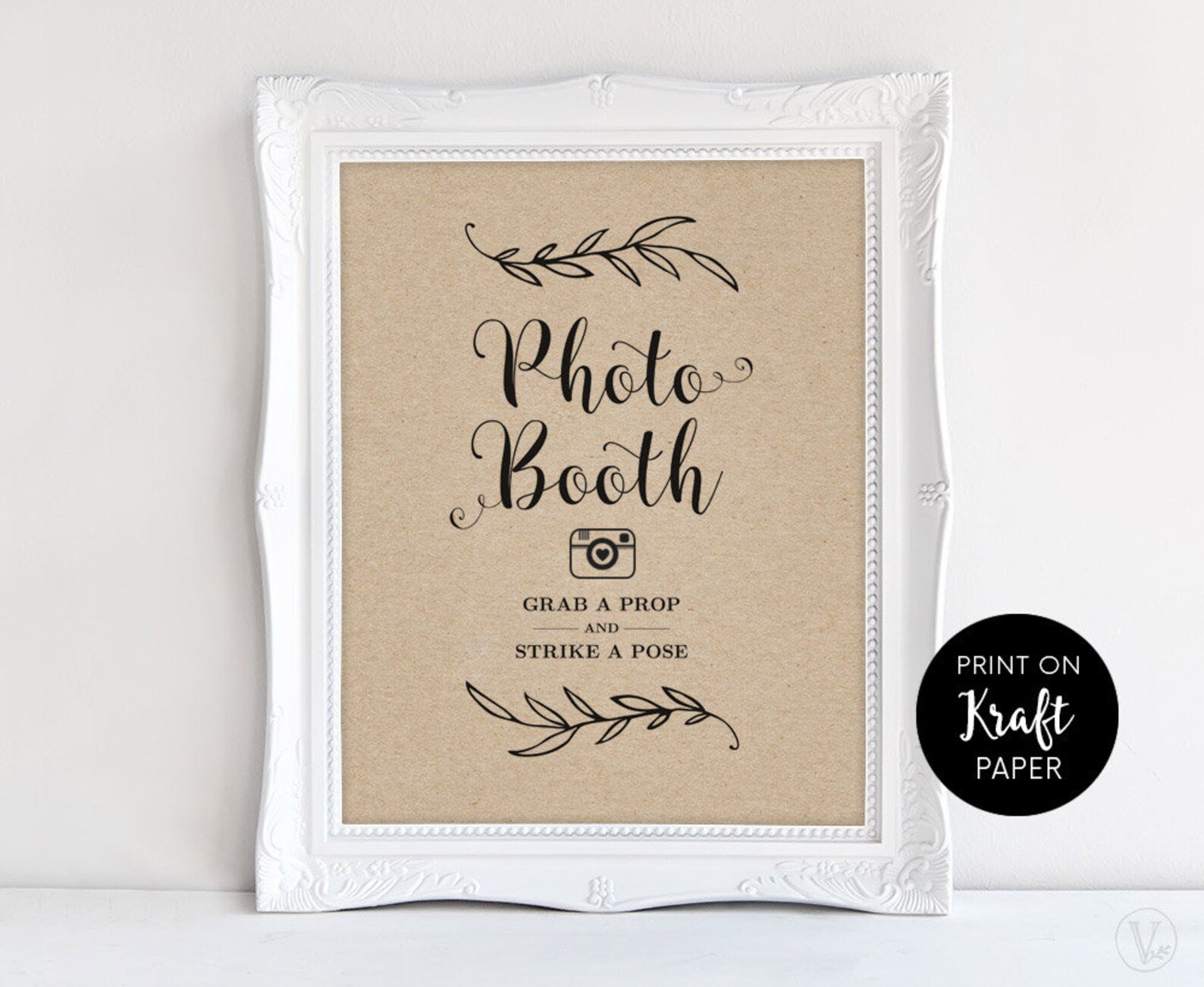 Printable Photo Booth Sign, Wedding Photo Booth Sign, Wedding Reception ...