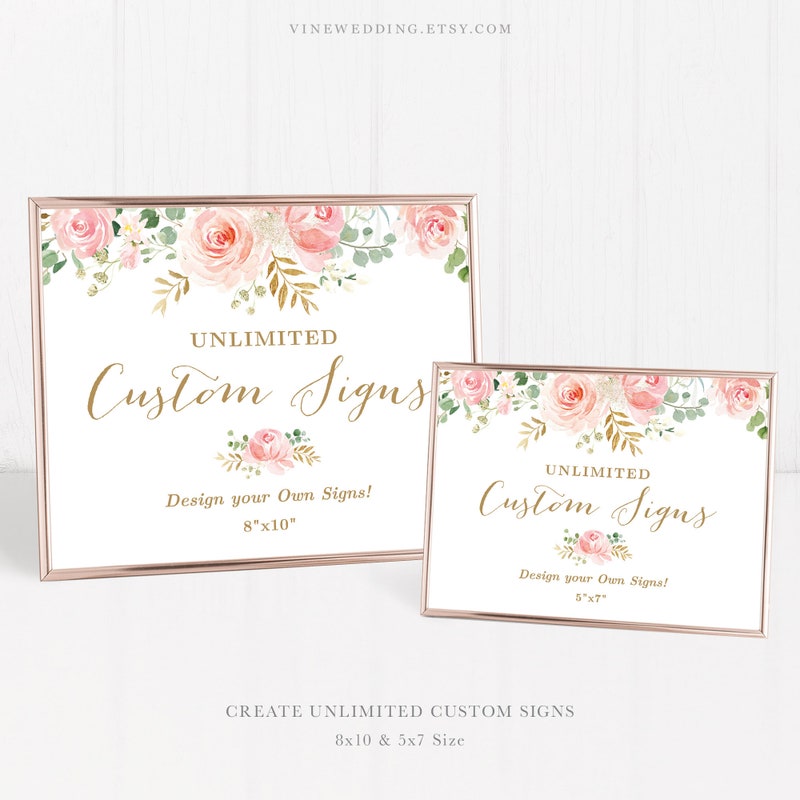 8x10 Printable Sign - Etsy