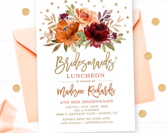 Fall Luncheon Invitation - Etsy