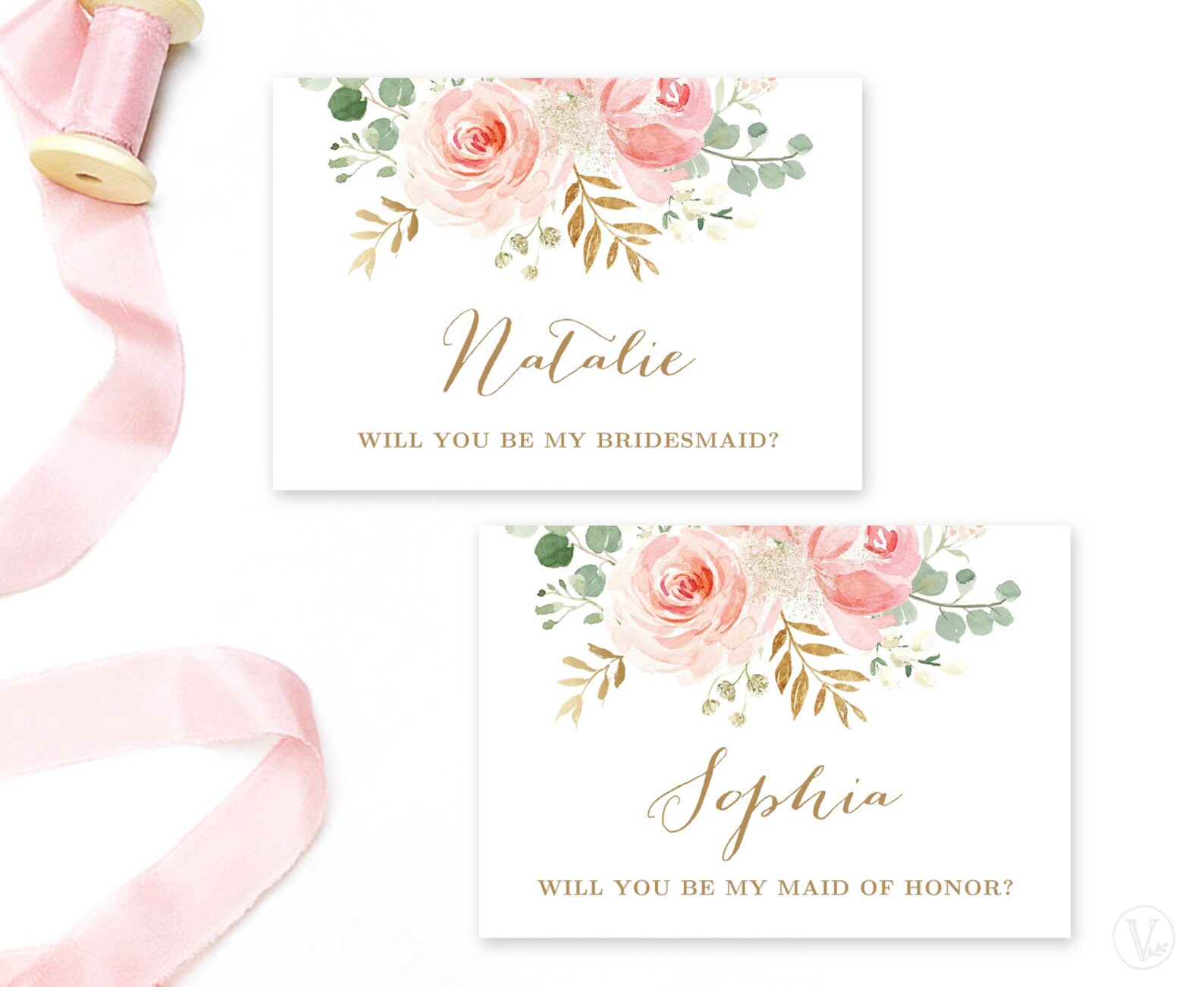 Editable Proposal Cards Bundle Printable Bridesmaid Proposal - Etsy