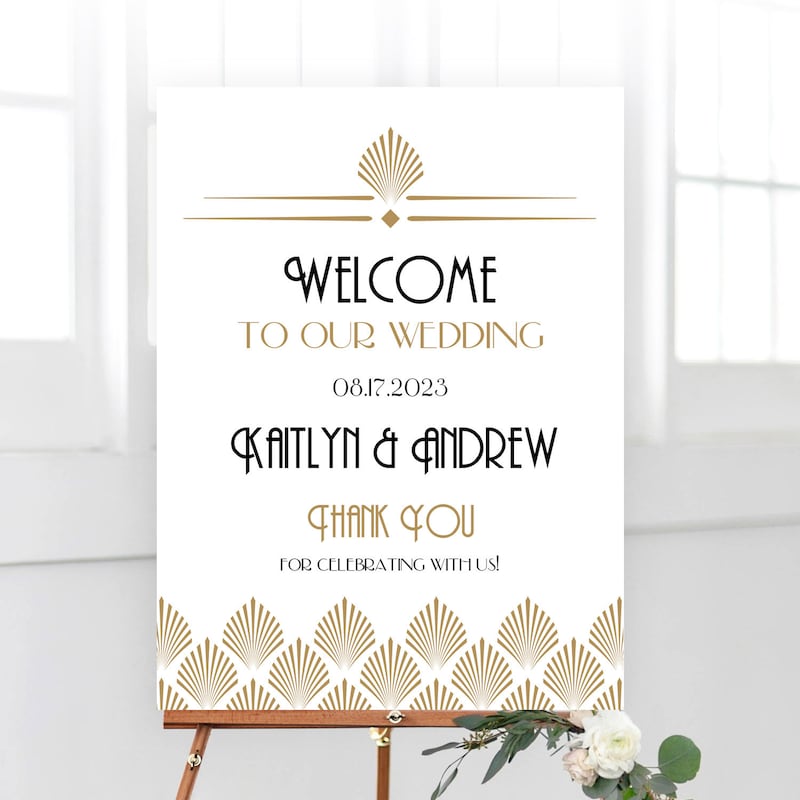 Art Deco Sign - Etsy