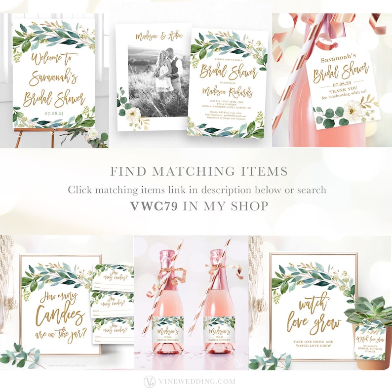 Printable Name Labels Bridal Name Tags Bridal Shower - Etsy