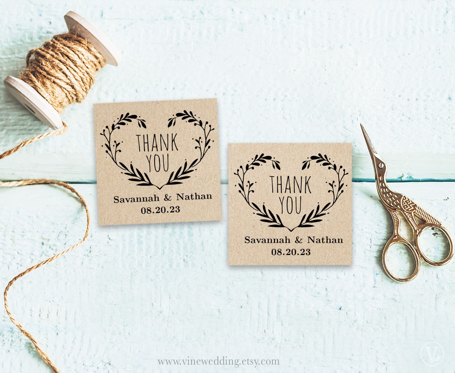 Thank You Favor Tag Printable Favor Tags Template Favor - Etsy