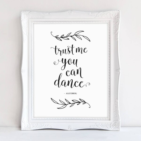 You Can Dance Sign - Etsy