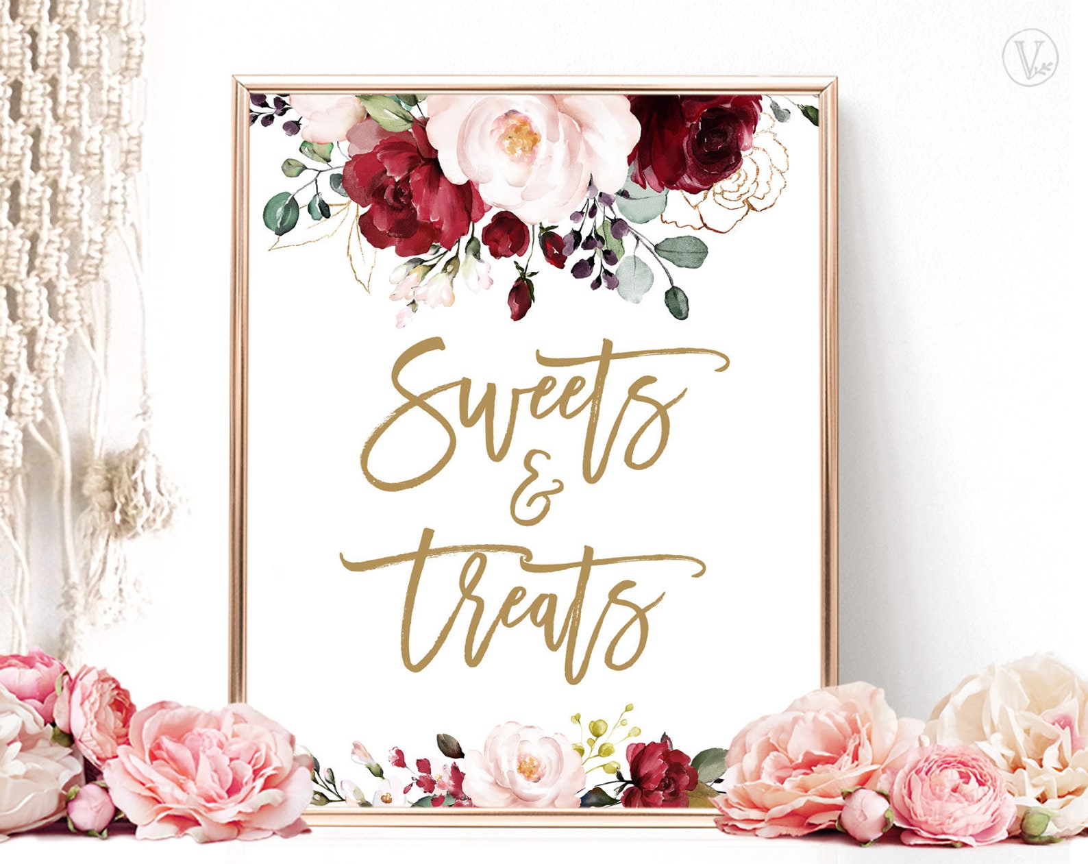 Sweets & Treats Sign Printable Sweets and Treats Sign - Etsy