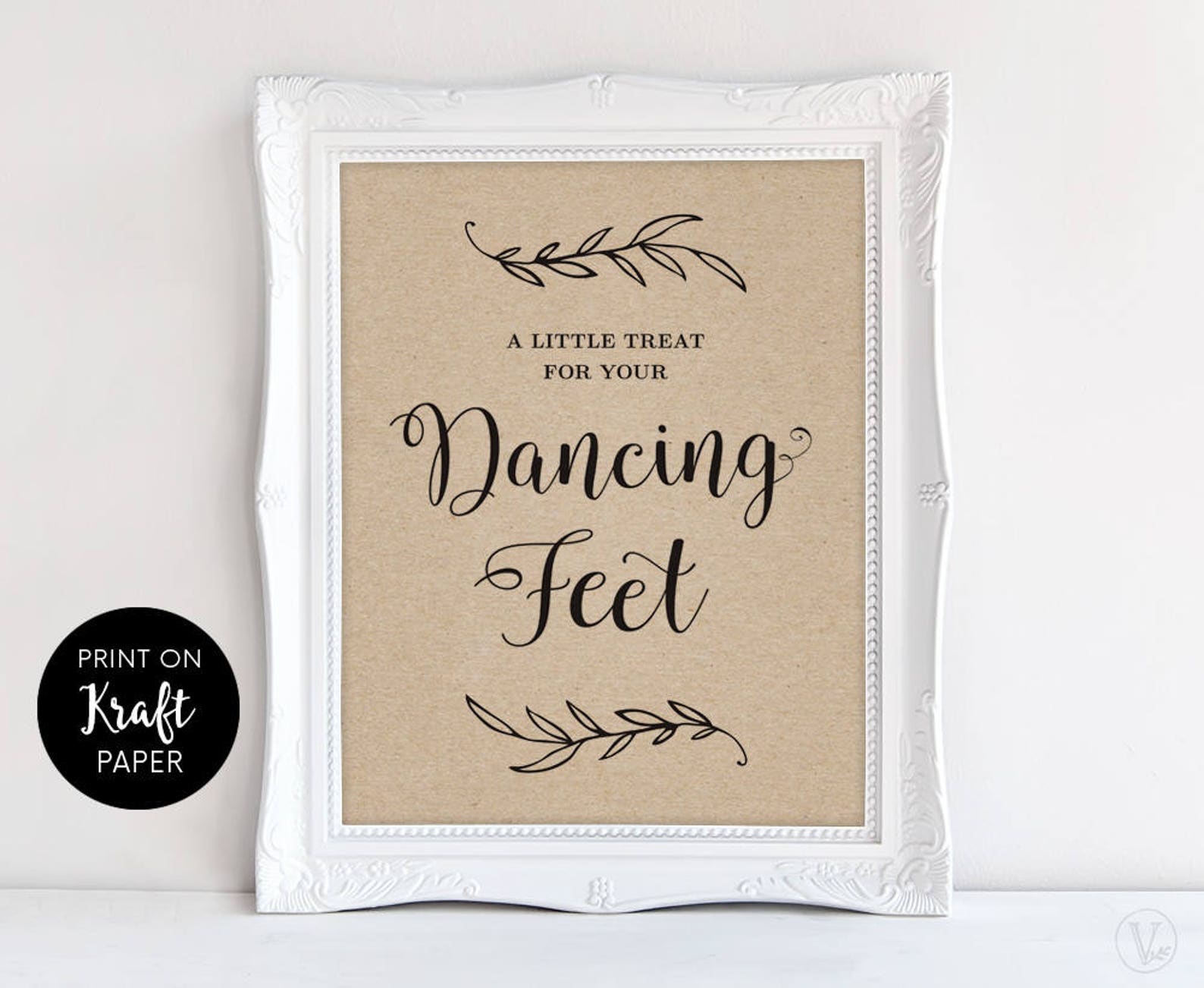 Wedding Dancing Favors Sign, Wedding Reception Sign, A Little Treat for ...