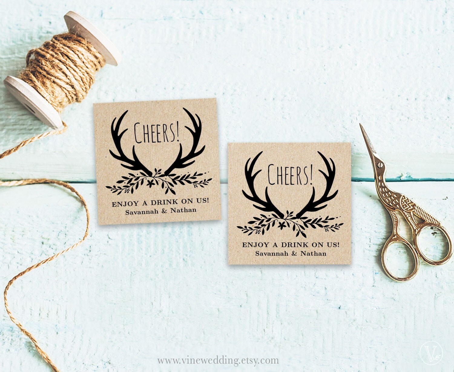 Editable Drink Token Template, Drink Tickets, Printable, DIY, Wedding ...