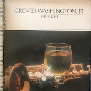 For the Grover Washington, Jr. Winelight 80s Fan! Album Cover Notebook ...