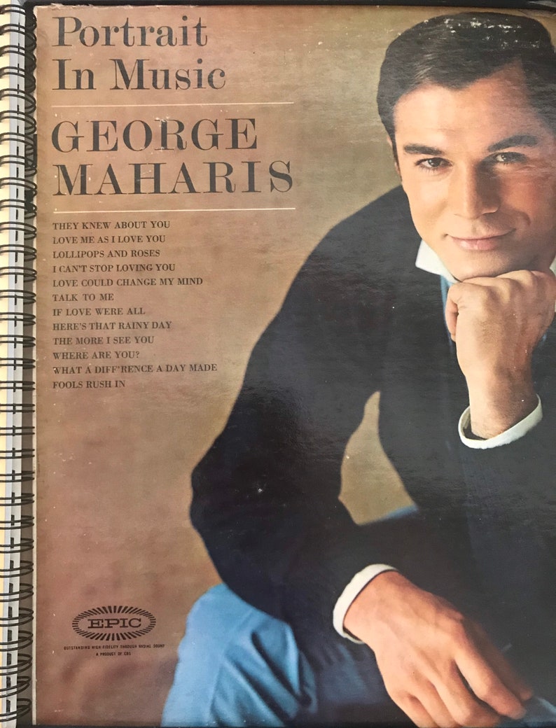 For George Maharis Portrait in Music 1962 ROUTE 66 Fans - Etsy