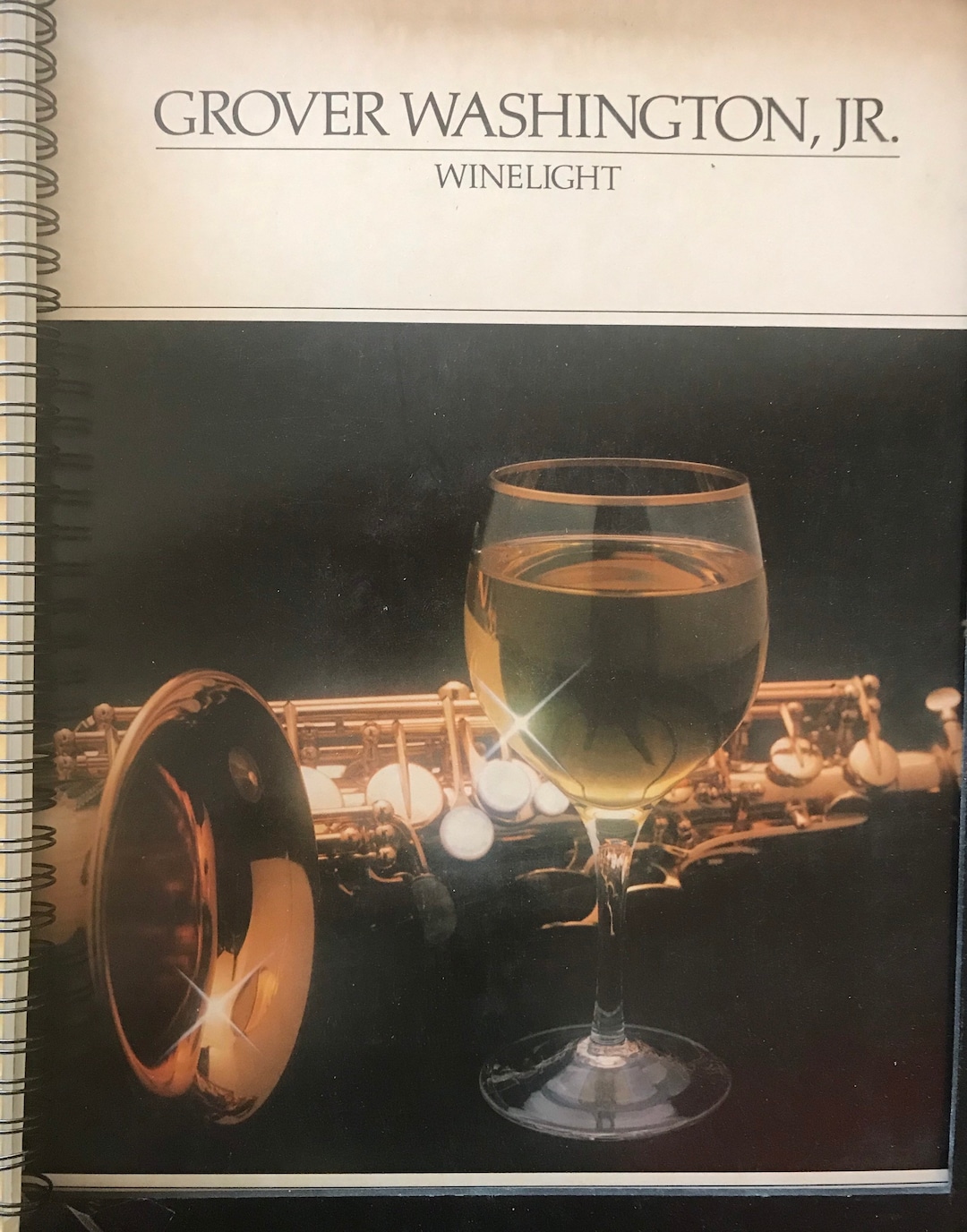 For the Grover Washington, Jr. Winelight 80s Fan! Album Cover Notebook ...