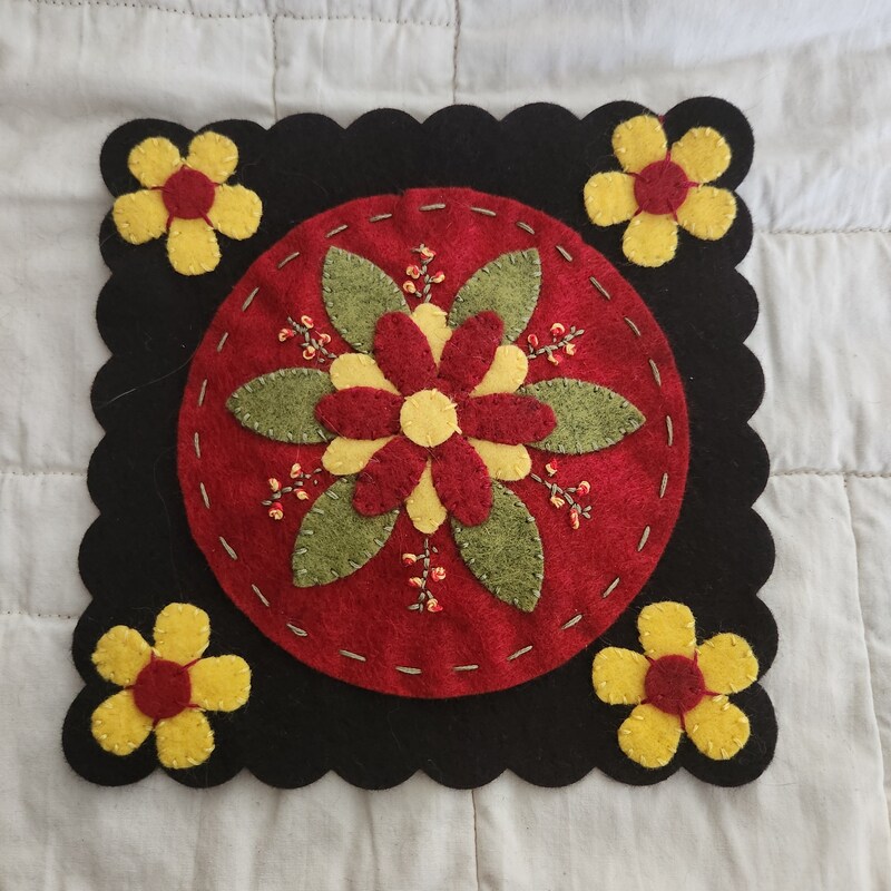 Wool Penny Rug - Etsy