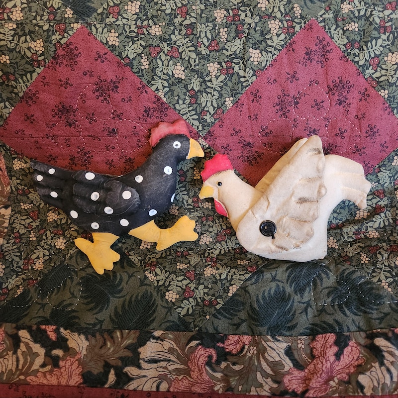 Primitive Rooster - Etsy