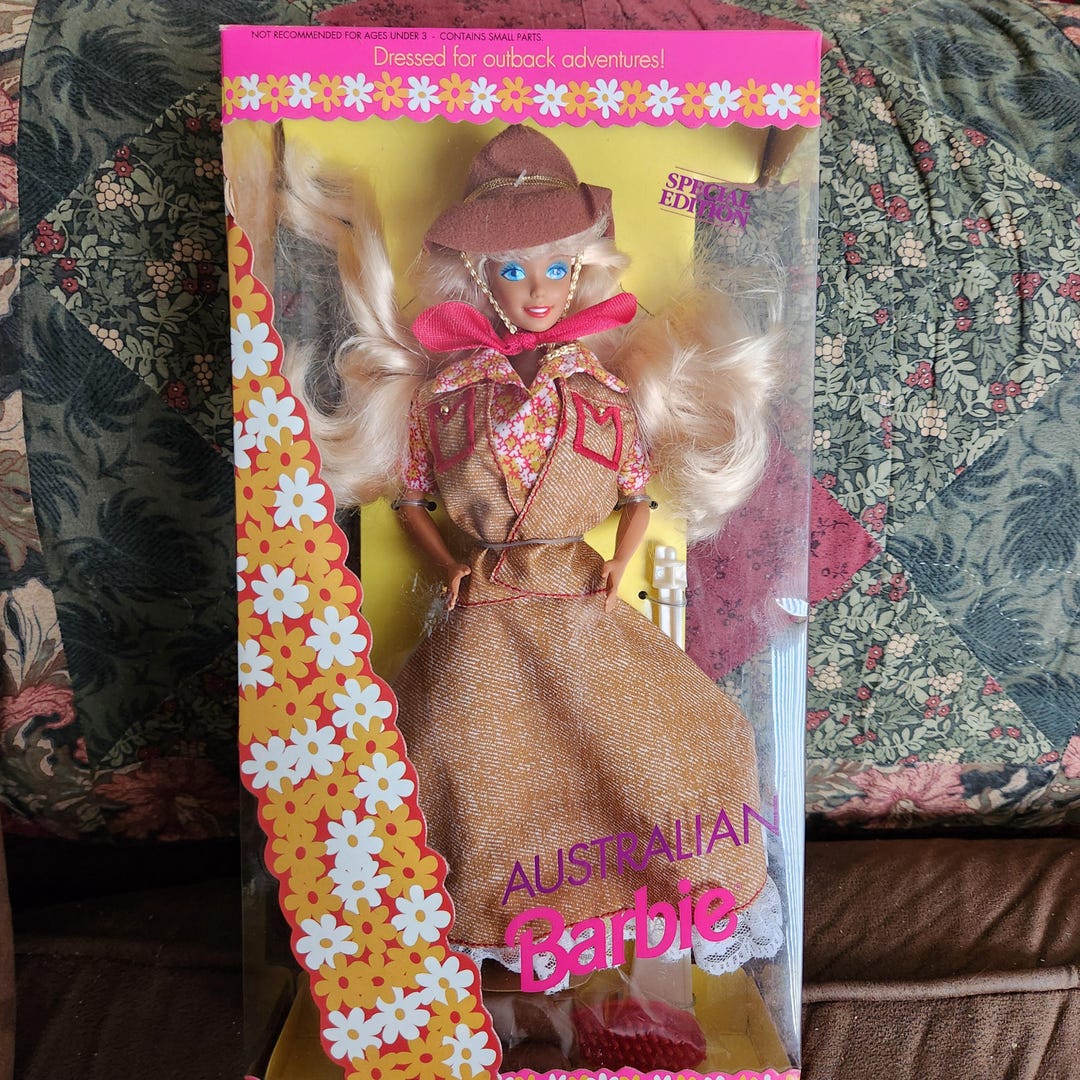 Vintage Australian Barbie From the Dolls of the World Collection. 1992 ...