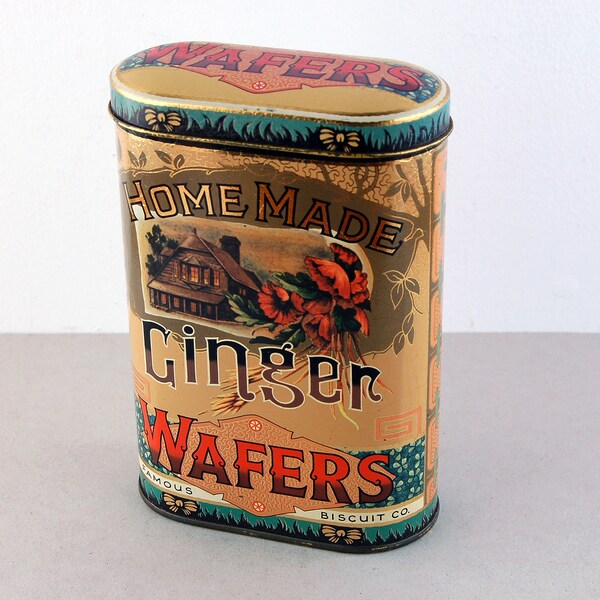 Ginger Wafers Tin - Etsy