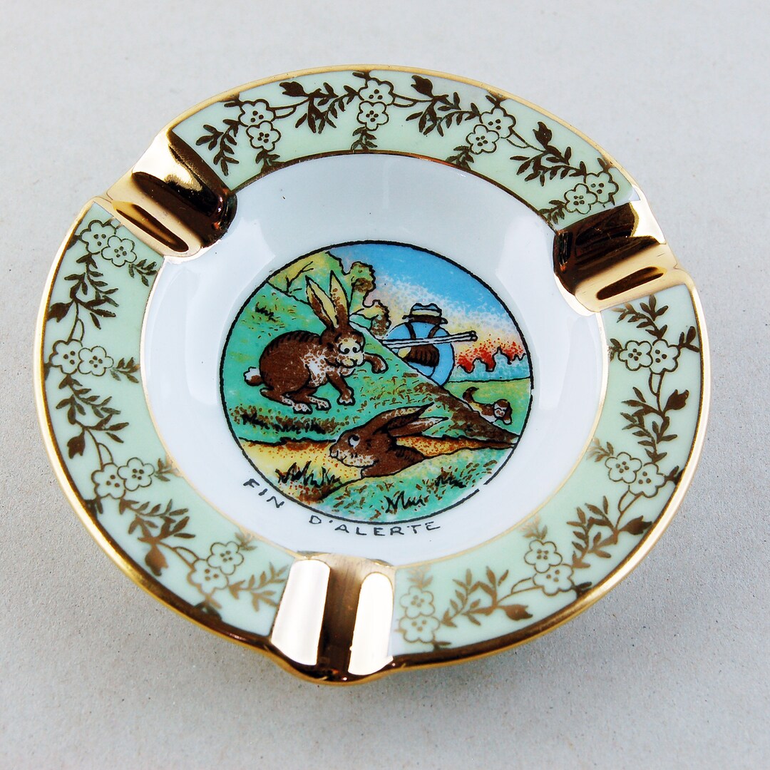 Fin D'alert Humorous Ashtray Art Deco Period - Etsy