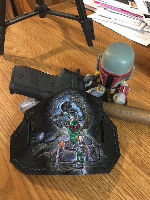 Mando Holster Hand Tooled Leather Holster. 1911 Ruger - Etsy