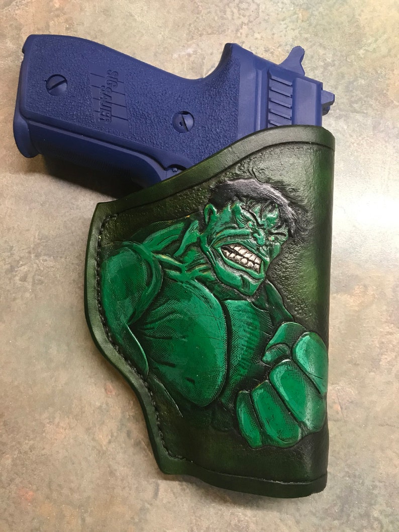 Hand Hand Tooled Leather Gun Holsters, Custom Orders, Kimber, Smith and ...