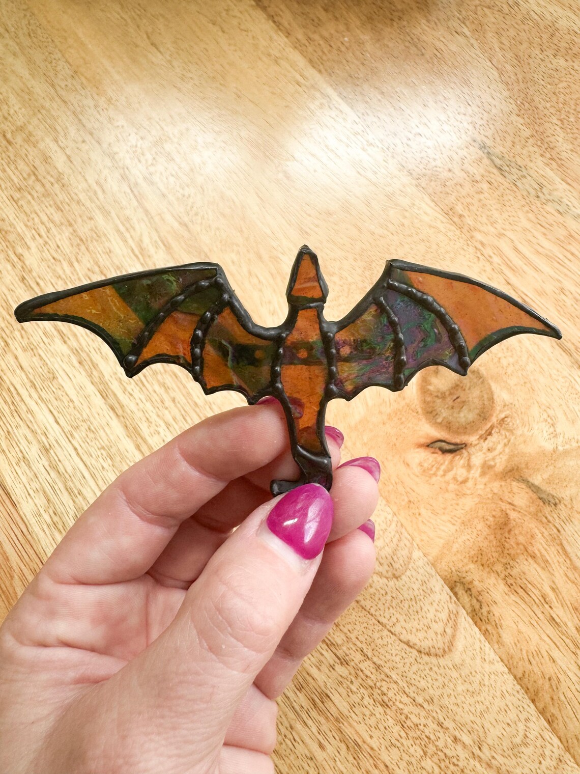 Mini Dragon Stained Glass Figurine - Etsy