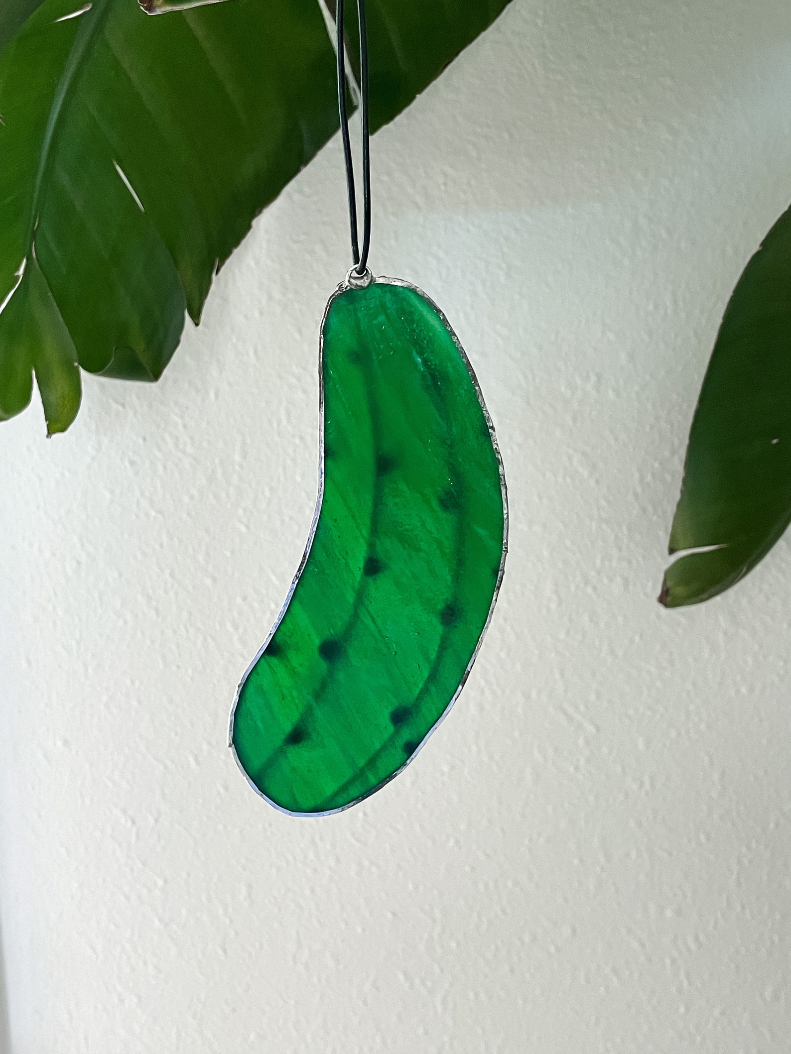 Pickle Stained Glass Suncatcher - Etsy