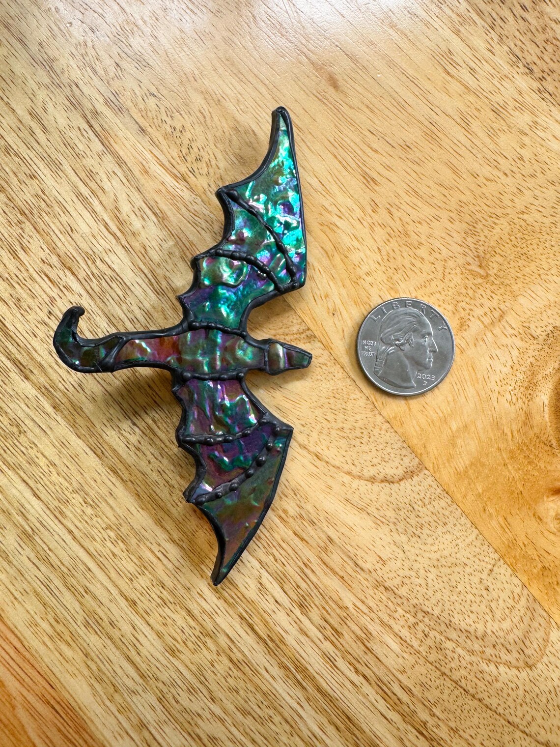 Mini Dragon Stained Glass Figurine - Etsy