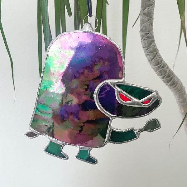 Squidward Stained Glass - Etsy