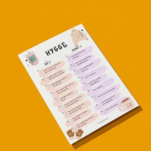 The Ultimate Hygge Do & Don't Checklist - Printable Cozy Living Guide ...