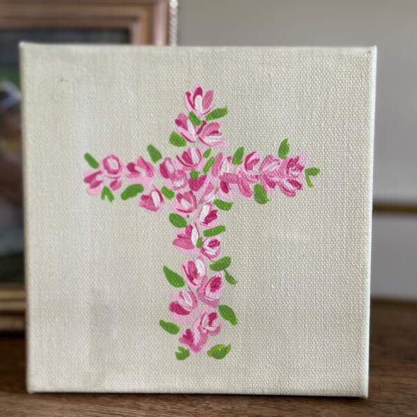 Handpainted Cross - Etsy