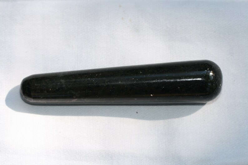 Nuummite Wand is the Sorcerers Stone 5315 - Etsy