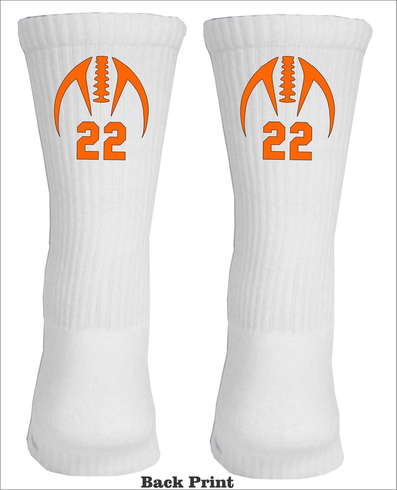 Elite Football Socks 3 Pairs of Personalized Crew - Etsy