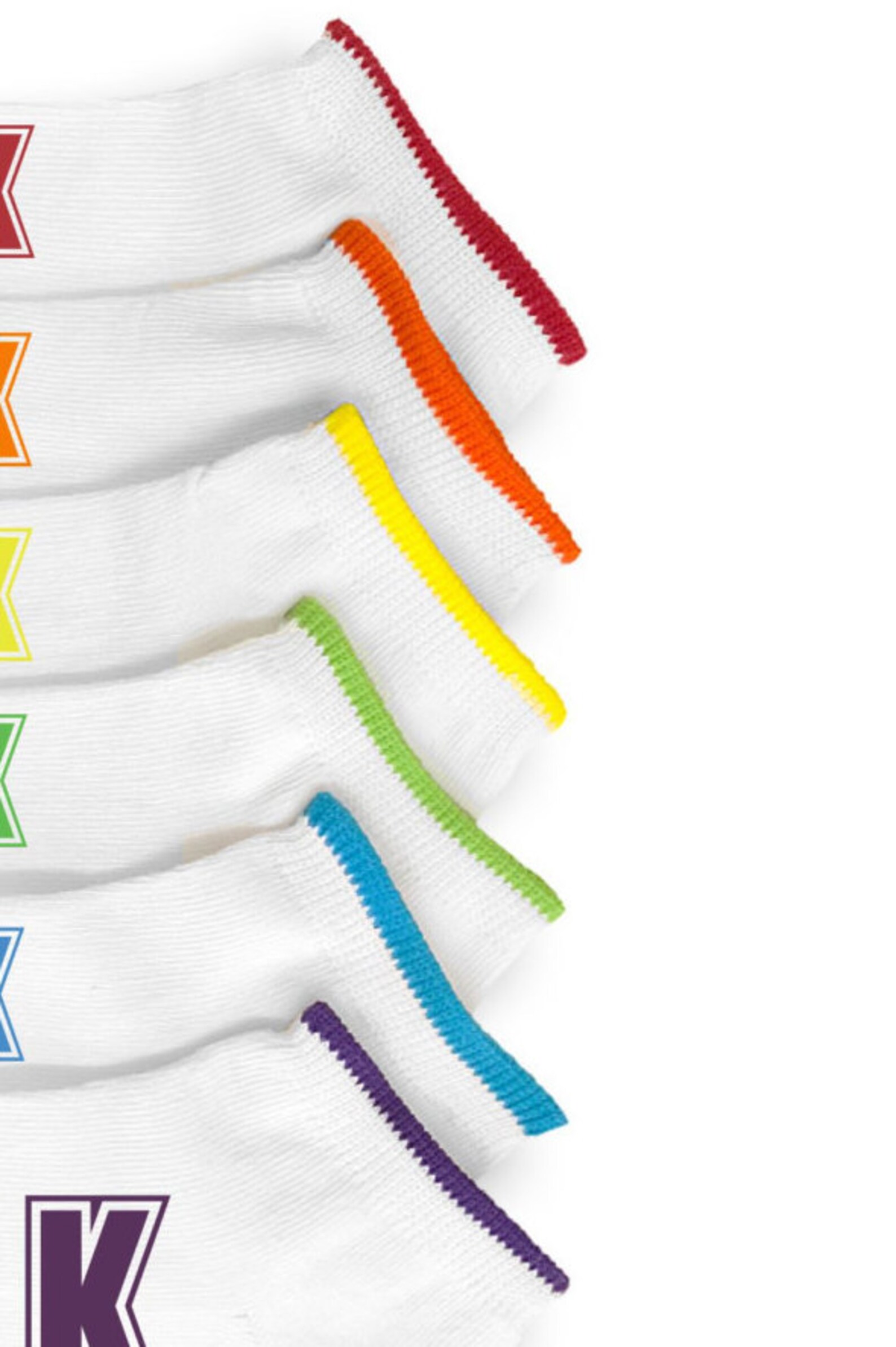 Pink Socks 6 Pairs of Custom pink Socks - Etsy