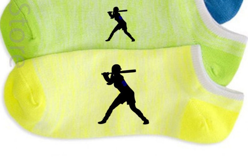 Softball Socks 6 Pairs of Custom Printed Softball Socks Name - Etsy