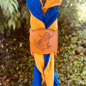 Scout Cubs Explorers Beavers Squirrels Leather Animal Necker Woggle - Etsy