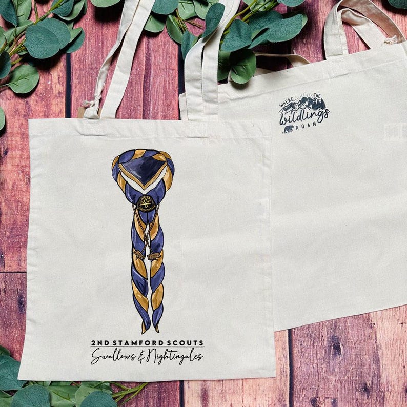 Personalised Woggle & Necker Scouts Beavers Cubs Squirrels Explorers ...