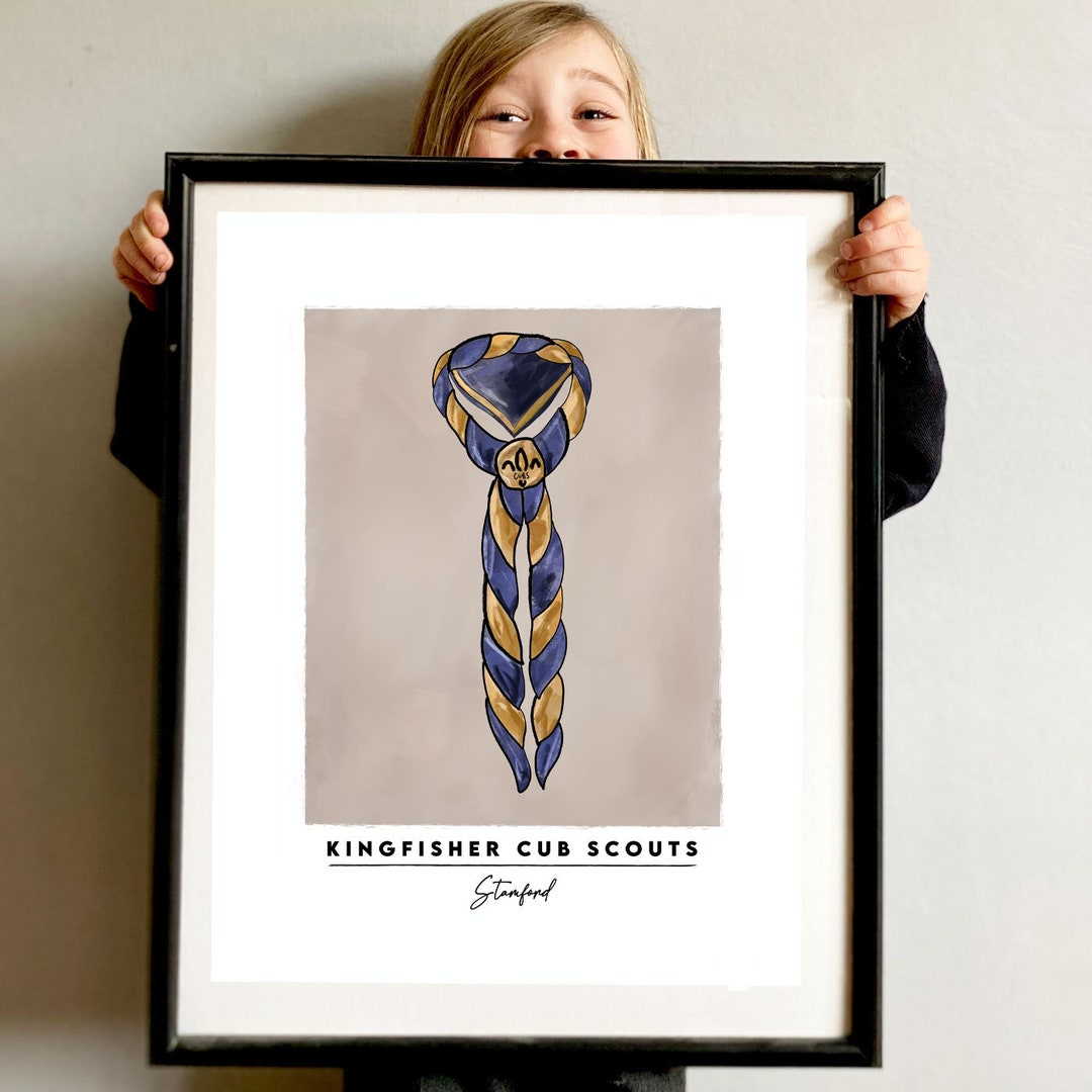 Personalised Woggle & Necker Scouts Beavers Cubs Squirrels Explorers ...