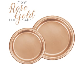 Coral and Gold Scalloped Paper Plates Square Coral and Gold Party Plates Large Paper Plates Bridal Shower Plates Gold Paper Plates Etsy