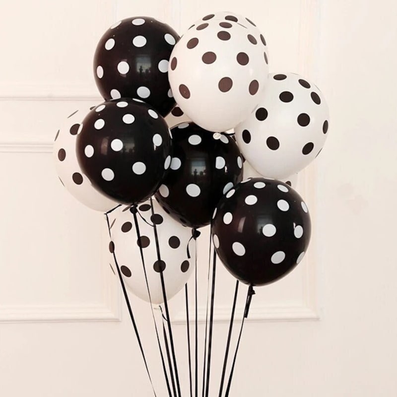 Polka Dot Balloons - Etsy