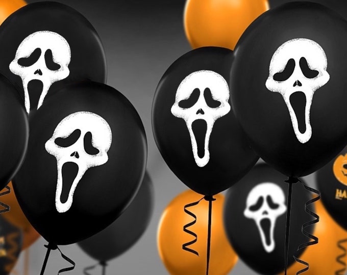 Ghost Face Scream Halloween Horror Movie Cake Topper - Etsy