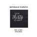Black Metallic Silver Talk Thirty to Me Napkins Grey Text Foil 30 ...