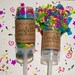 Unicorn Poop Confetti Celebration Push Pop, Rainbow Confetti Party ...