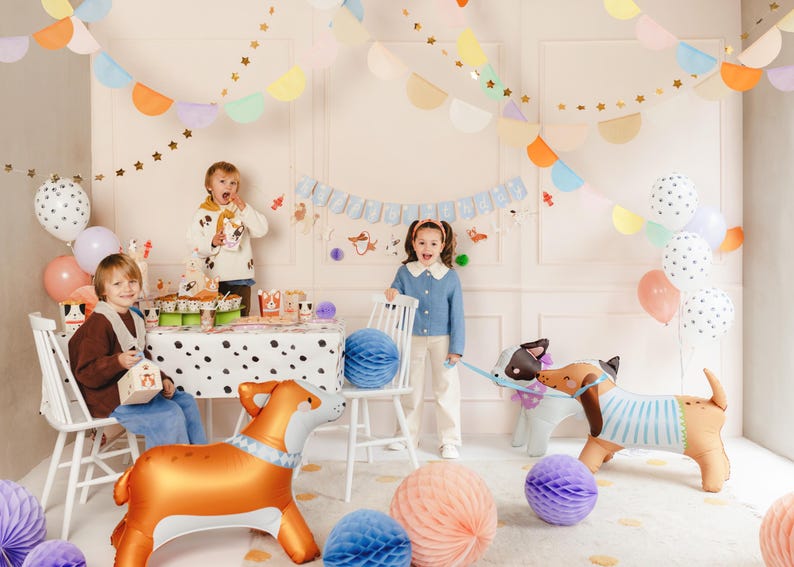 Freestanding Dog Balloon FRENCHIE CORGI DACHSHUND Animal Foil Puppy Pet ...