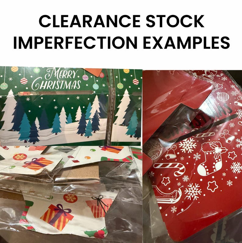 CLEARANCE - Imperfect Christmas Money Gift Box Surprise Money Box ...
