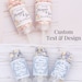 ADD-ON Custom Label for Confetti Push Pops, Party Popper Label, Custom ...