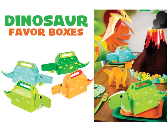 Dinosaur Party Box for Kids Boys Party Birthday Celebrations - Etsy