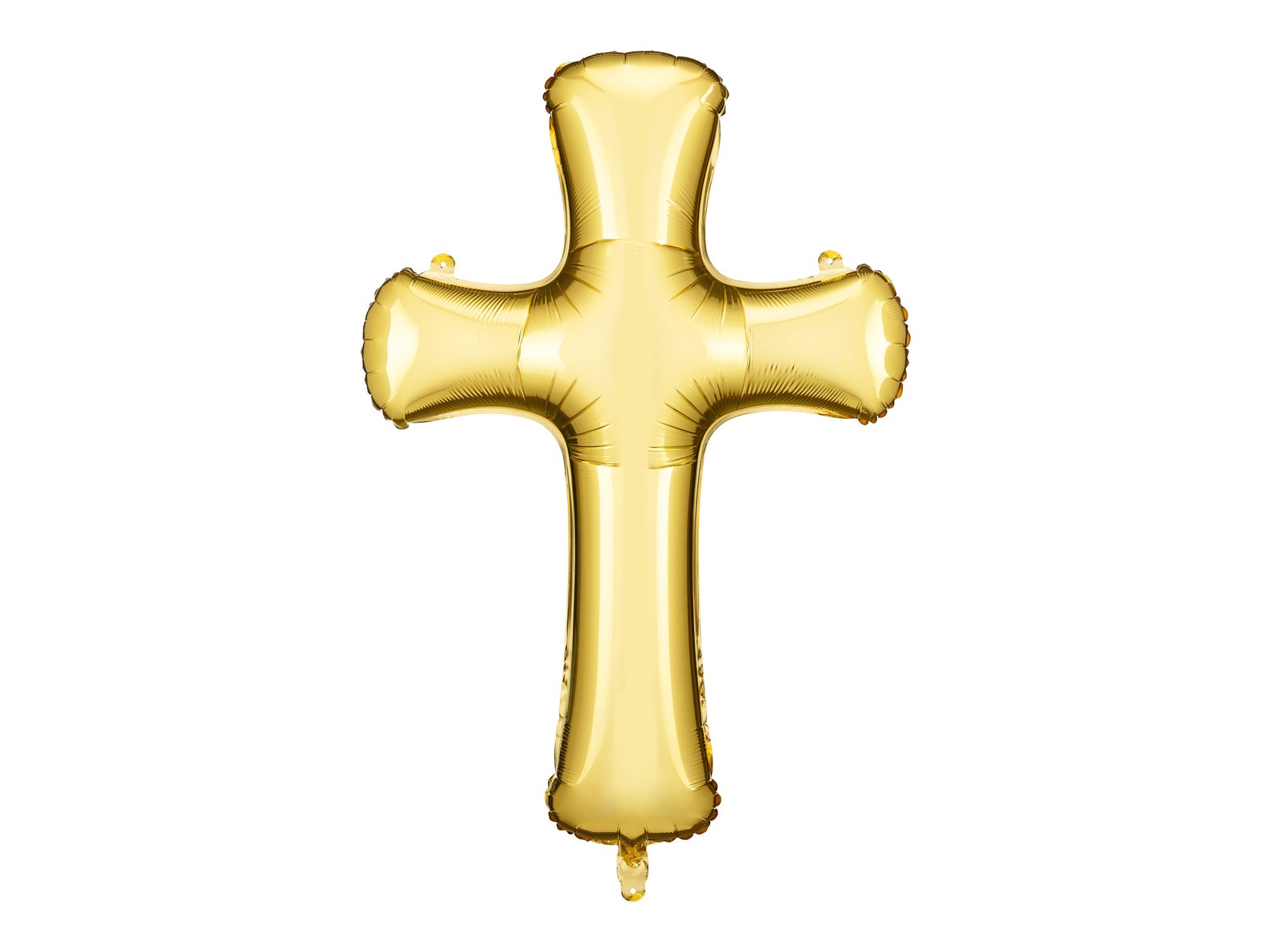 GOLD CROSS Foil Balloon for Boy Girl Christening Baptism First Holy ...