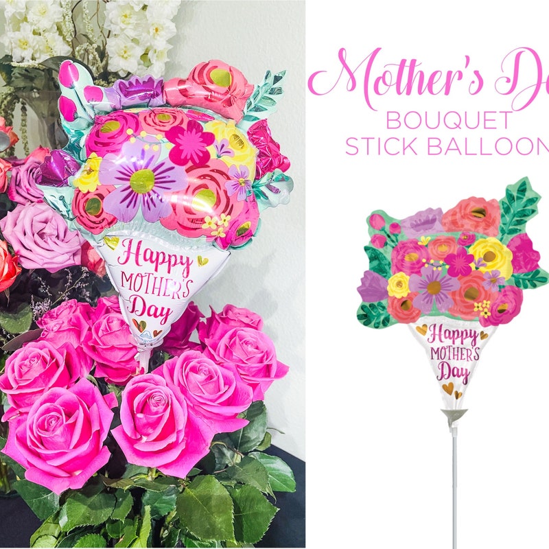 Balloon Floral Pick - Etsy