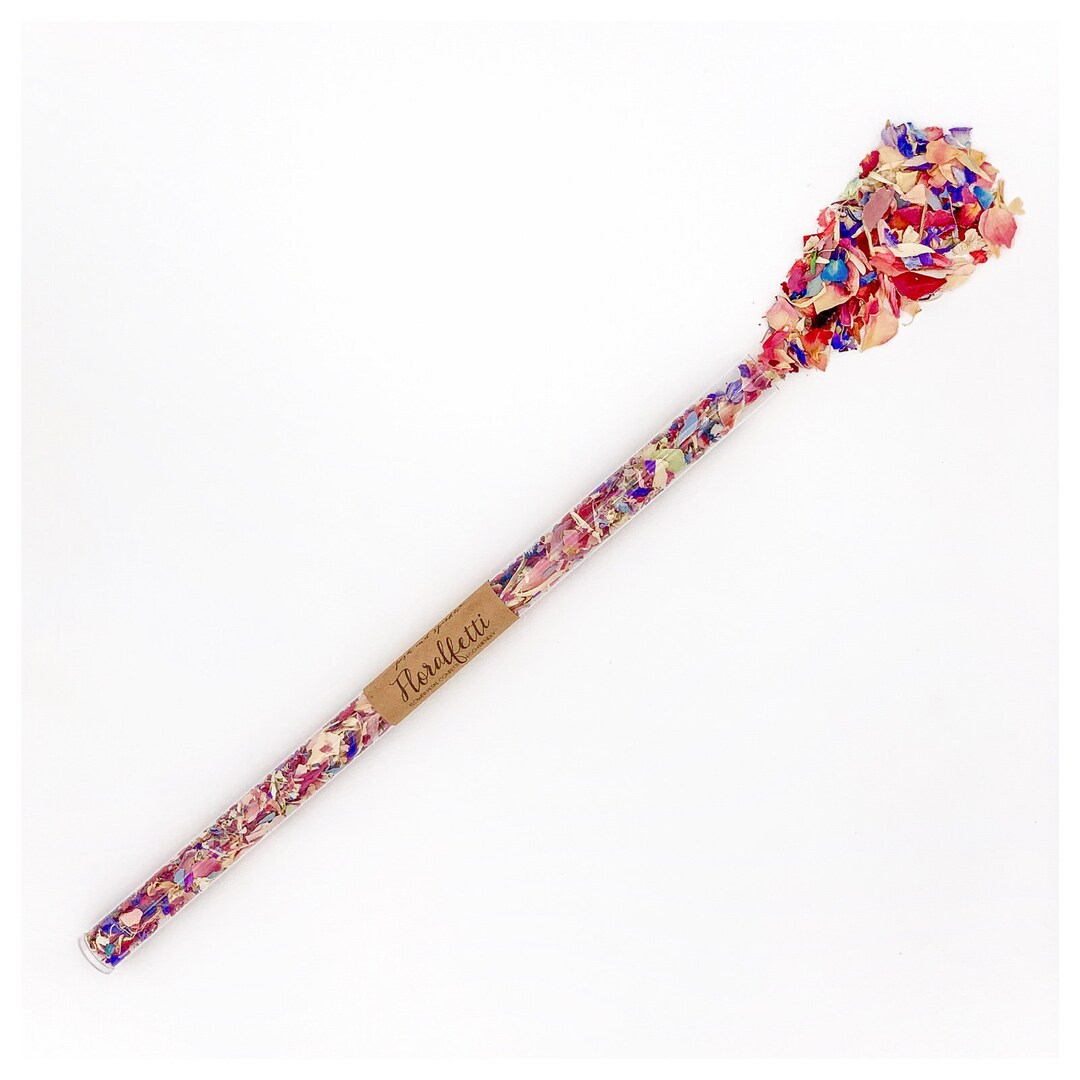 Eco Friendly Confetti, Eco Friendly Wedding Confetti Wands, Floral ...