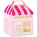 Bakery Party Boxes Cute Girly Pink Containers for Cupcakes Favors Gifts ...