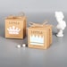 Prince or Princess Favor Boxes Kraft Cardboard Containers - Etsy