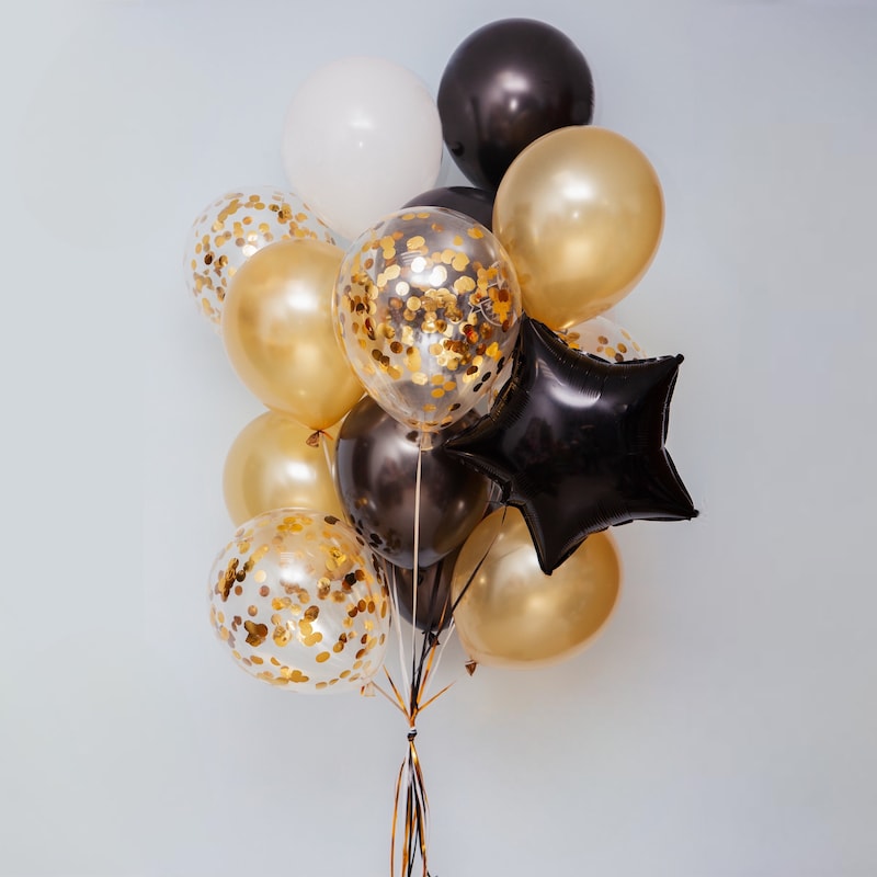 Gold Balloons - Etsy